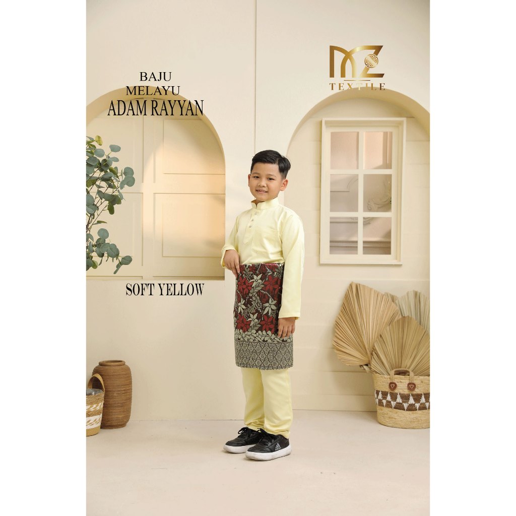 FREE BUTANG BAJU MELAYU ADAM RAYYAN PEARL SKIN KIDS MZ TEXTILE BEG - 3 ...