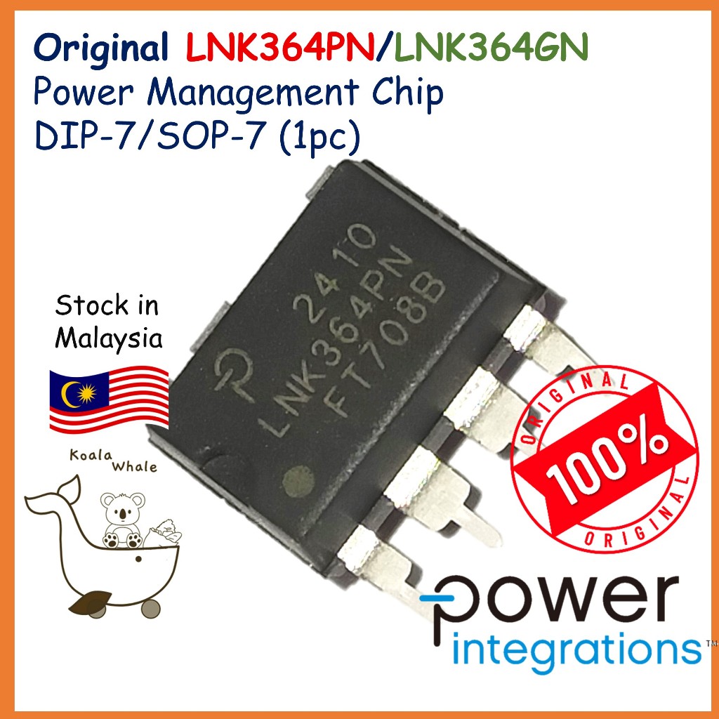 Original LNK364PN LNK364GN LNK364 Power Management Chip DIP-7 SOP-7 SMD ...
