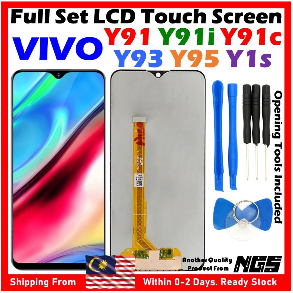 ORl NGS Brand Full Set LCD Touch Screen Compatible For VIVO Y1s VIVO Y91 VIVO Y91i VIVO Y91C ...