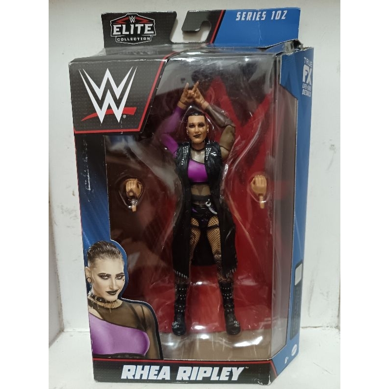 (Box Damage) Mattel WWE Elite Series 102 Rhea Ripley Wrestling Figure ...