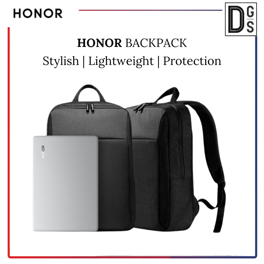 HONOR Backpack Suitable For 14" and 15.6" Laptop | Shopee Malaysia