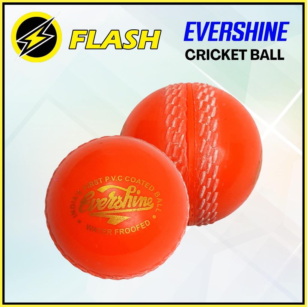 Flash Evershine PVC Cricket Ball Bola Kriket | Shopee Malaysia