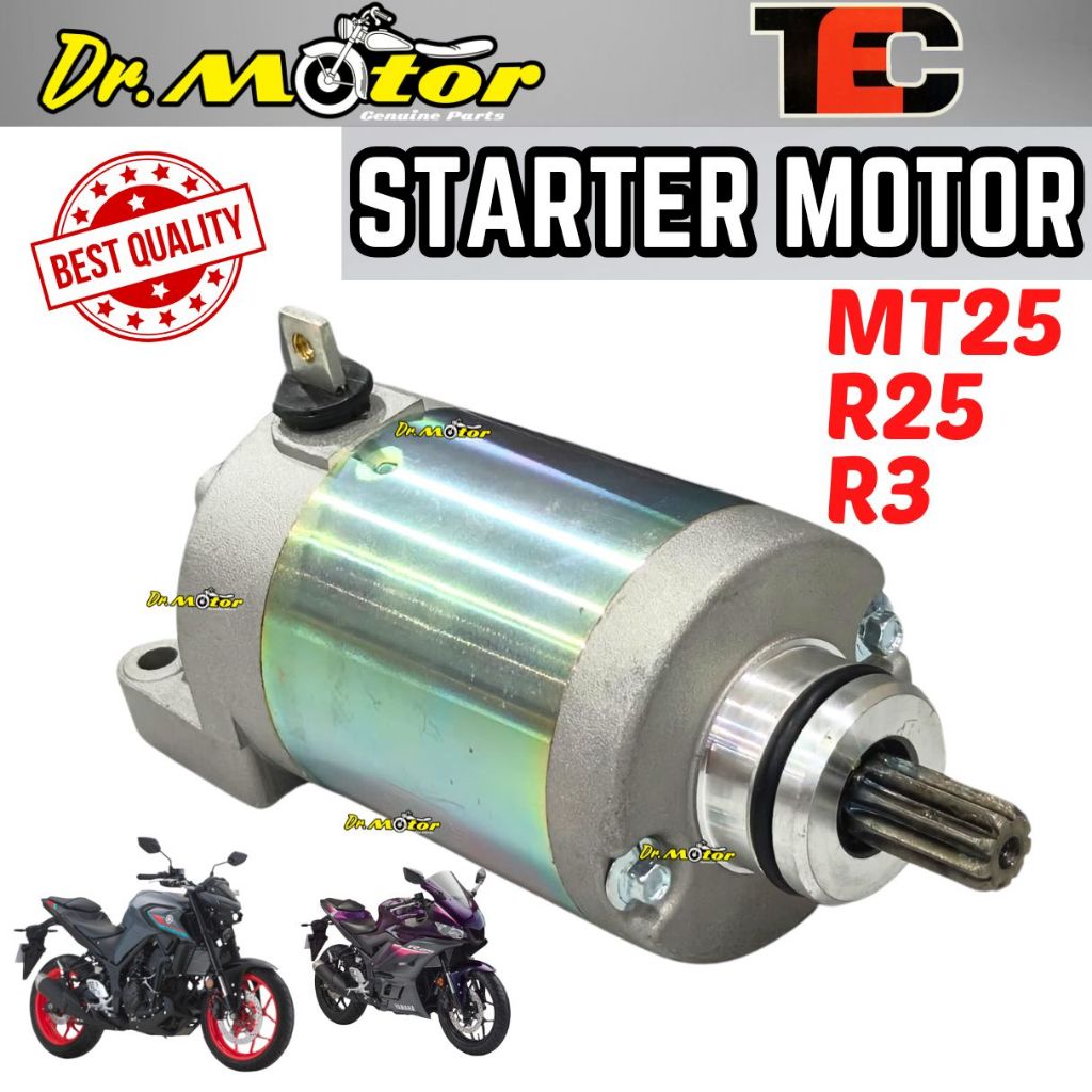 MT25 YZF R25 R3 MT 25 Starter Motor Assy Stater Moto Electric Start ...