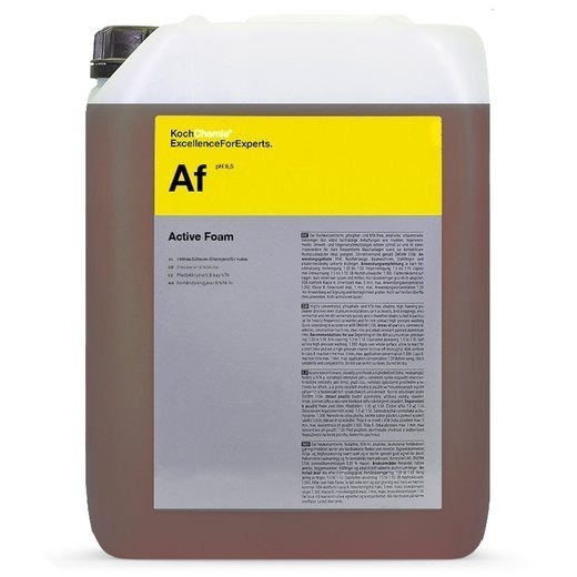 KOCH CHEMIE Active Foam [AF] | 10KG | Alkaline Foam Car Shampoo | Shopee Malaysia