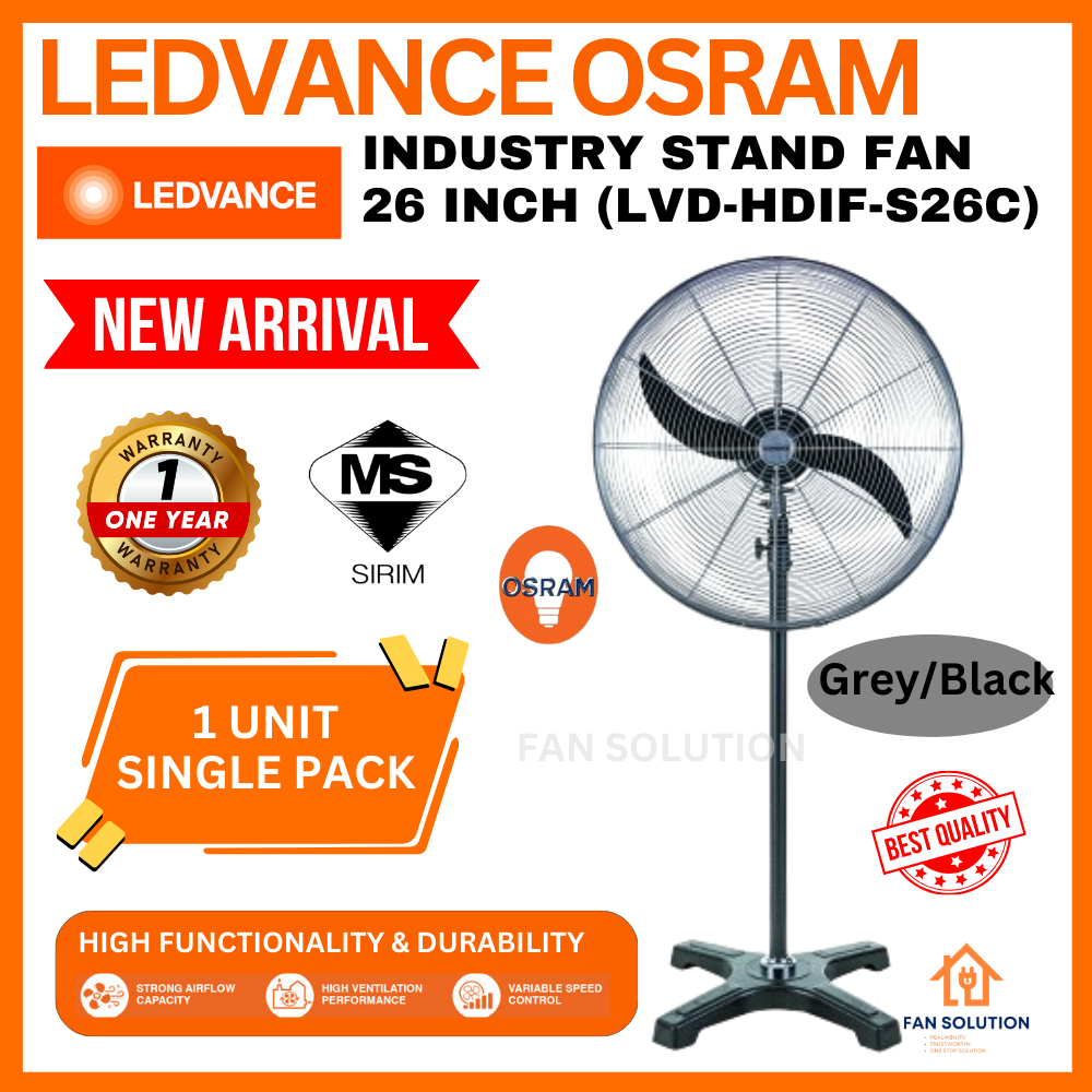 LEDVANCE INDUSTRY STAND FAN 26INCH LVD-HDIF-S26C (SINGLE PACK) | Shopee ...