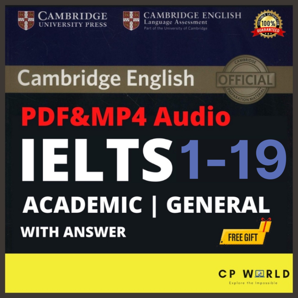 [𝐋𝐢𝐟𝐞𝐭𝐢𝐦𝐞 𝐀𝐜𝐜𝐞𝐬𝐬] IELTS 1-19 Academic & General Training Complete Set 2025 with ANSWERS (PDFs ...