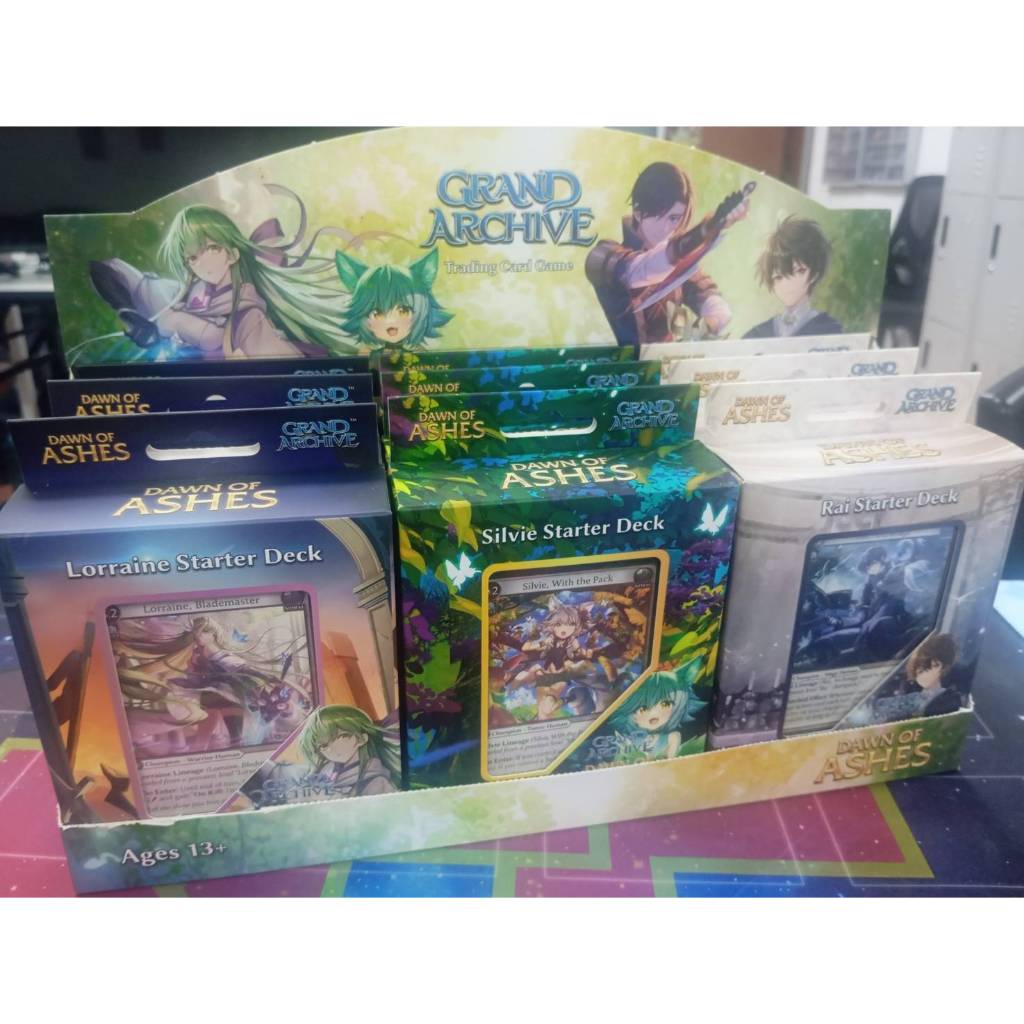 Grand Archive TCG Rai Kyouki/Silvie Heartsong/Lorraine Allard Dawn Of ...