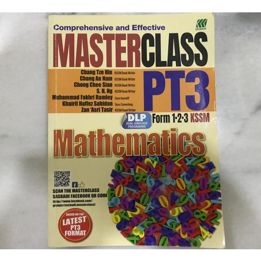 [Used] Secondary School Sekolah Menengah KSSM PT3 Reference Book ...