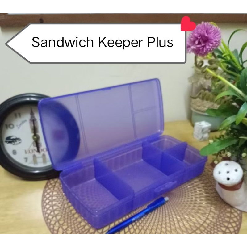 Sandwich Keeper Plus (Biru) | Shopee Malaysia