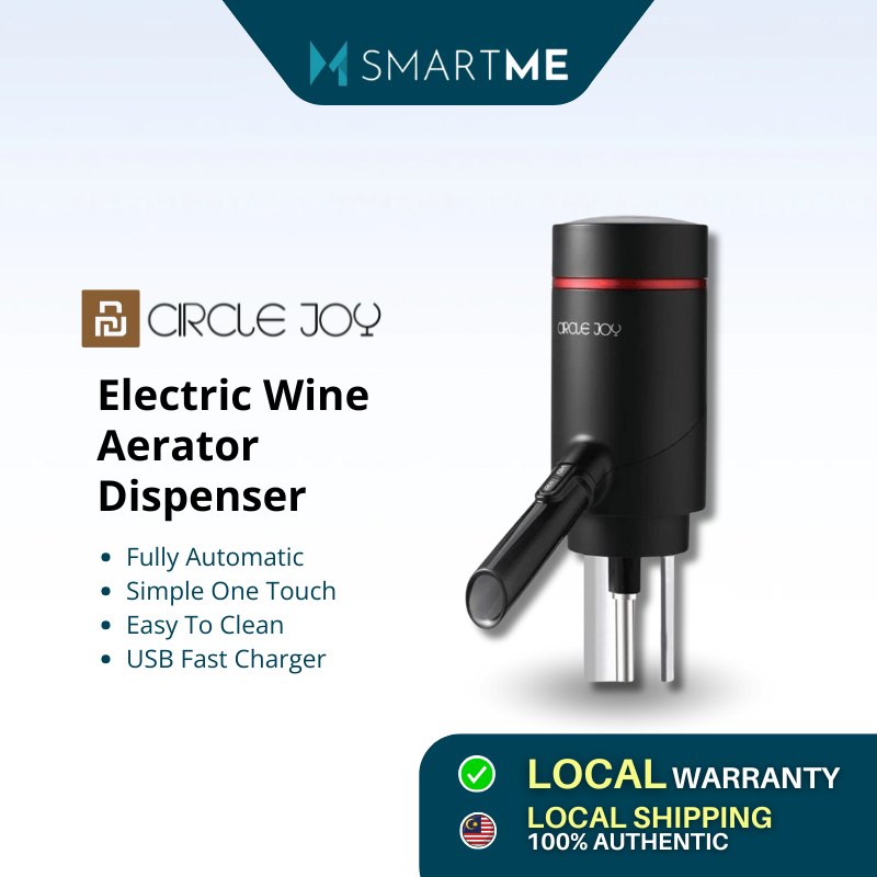Youpin CIRCLE JOY Electric Wine Aerator Dispenser - CJ-XFJQ01 Quick ...