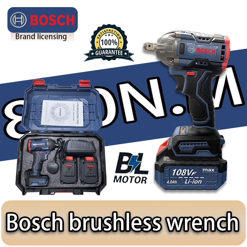BOSCH 108VF wrench portable rechargeable electric wrench brushless ...