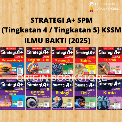 [OG] Modul Aktiviti Strategi A+ KSSM - Tingkatan 4 & 5 / Form 4 & 5 ...