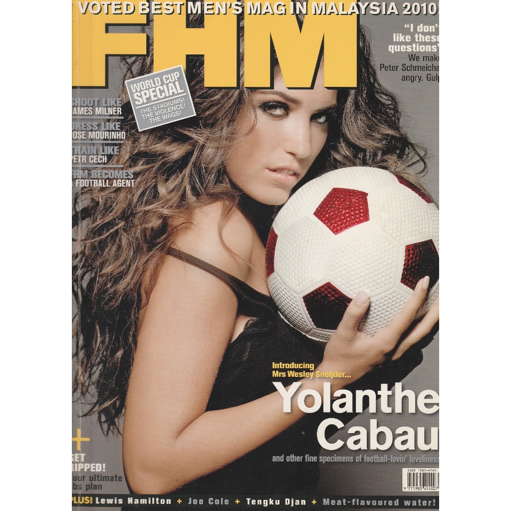 Majalah FHM Edisi Malaysia Issue 137 Muka Depan Yolanthe Cabau | Shopee Malaysia