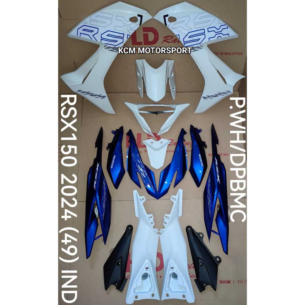 COVERSET HONDA RSX 150 DESIGN AEROX EDITION | Shopee Malaysia