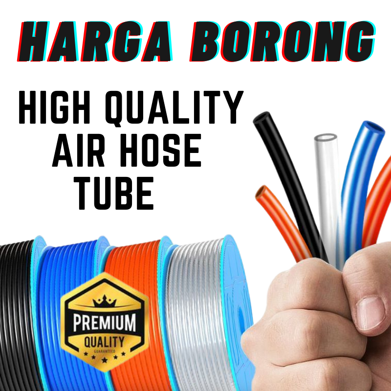 1 meter Pneumatic air house TPU tube Air tubing pipe transparent and ...