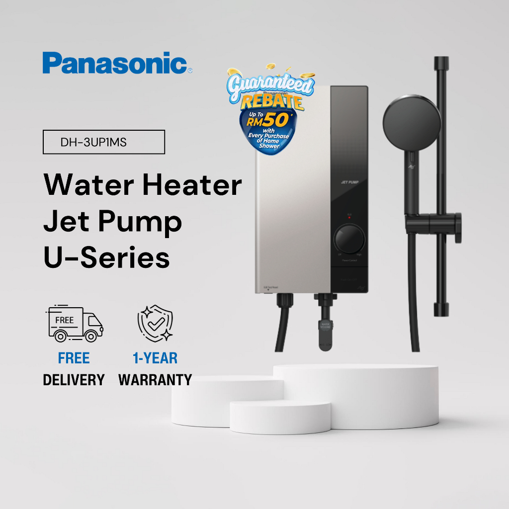 [𝐅𝐑𝐄𝐄 𝐃𝐄𝐋𝐈𝐕𝐄𝐑𝐘] Panasonic U series Jet Pump Water Heater Pemanas air ...