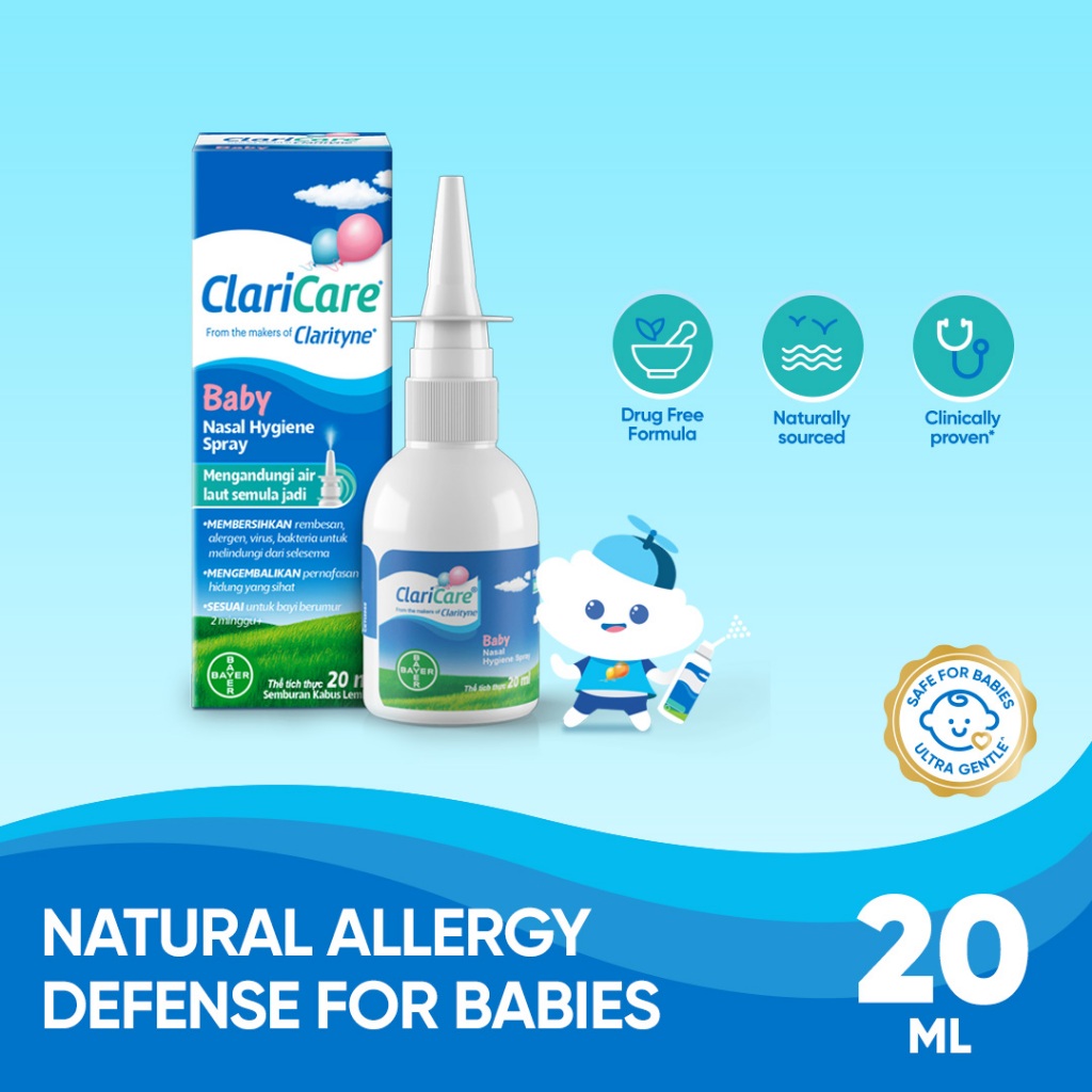 ClariCare Daily Nasal Hygiene Spray For Nasal Irritation & Blockage ...