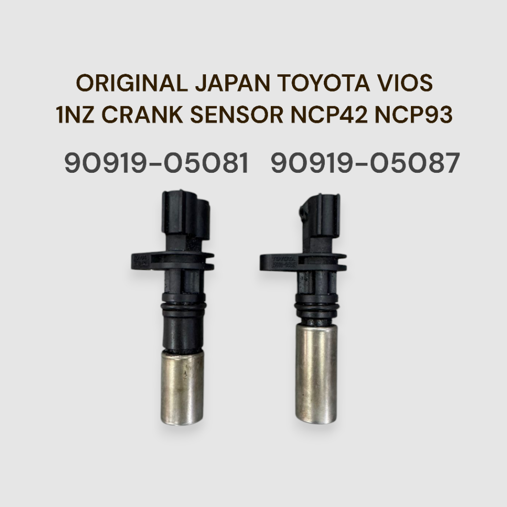 ORIGINAL JAPAN TOYOTA VIOS 1NZ CRANK SENSOR NCP42 NCP93 90919-05081 ...