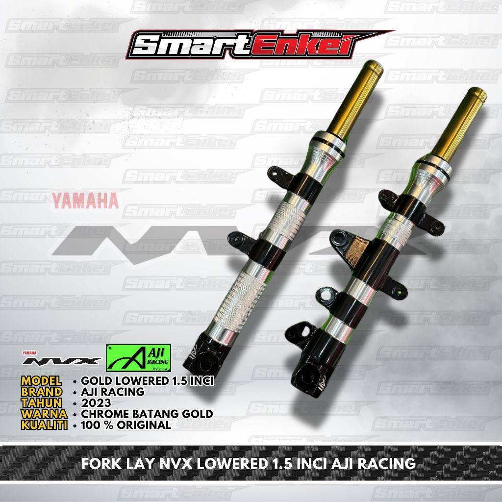 FORK LAY NVX LOWERED 1.5 INCI AJI RACING | Shopee Malaysia