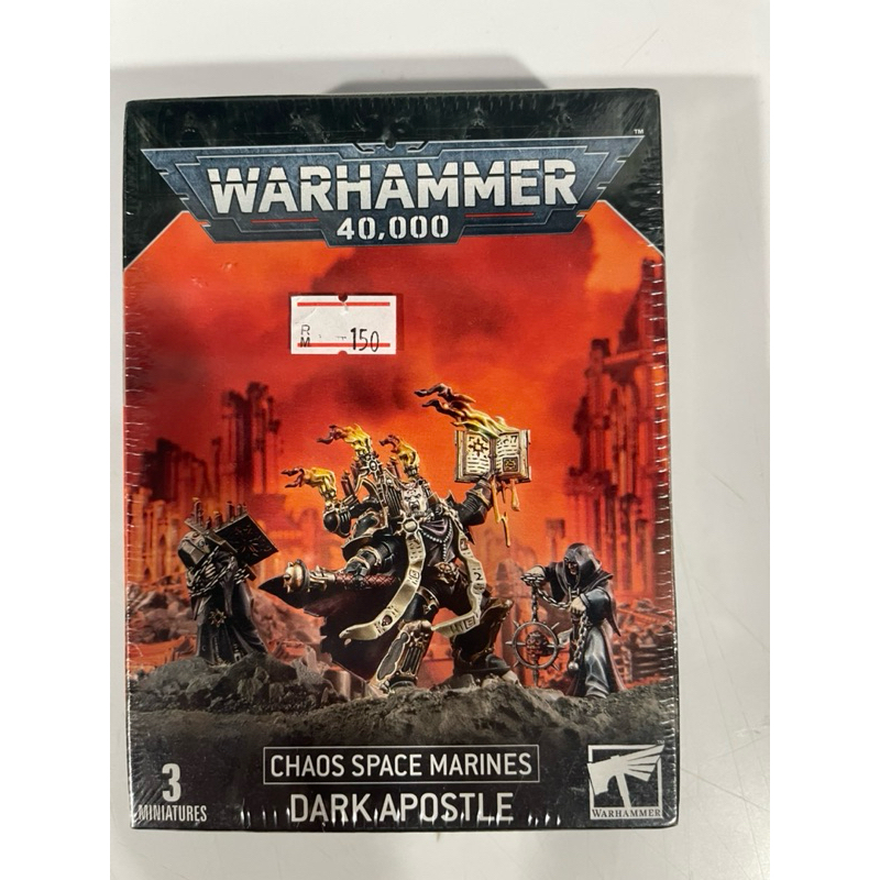 Warhammer 40K Chaos space marine Dark Apostle + Ork Runtherd And ...