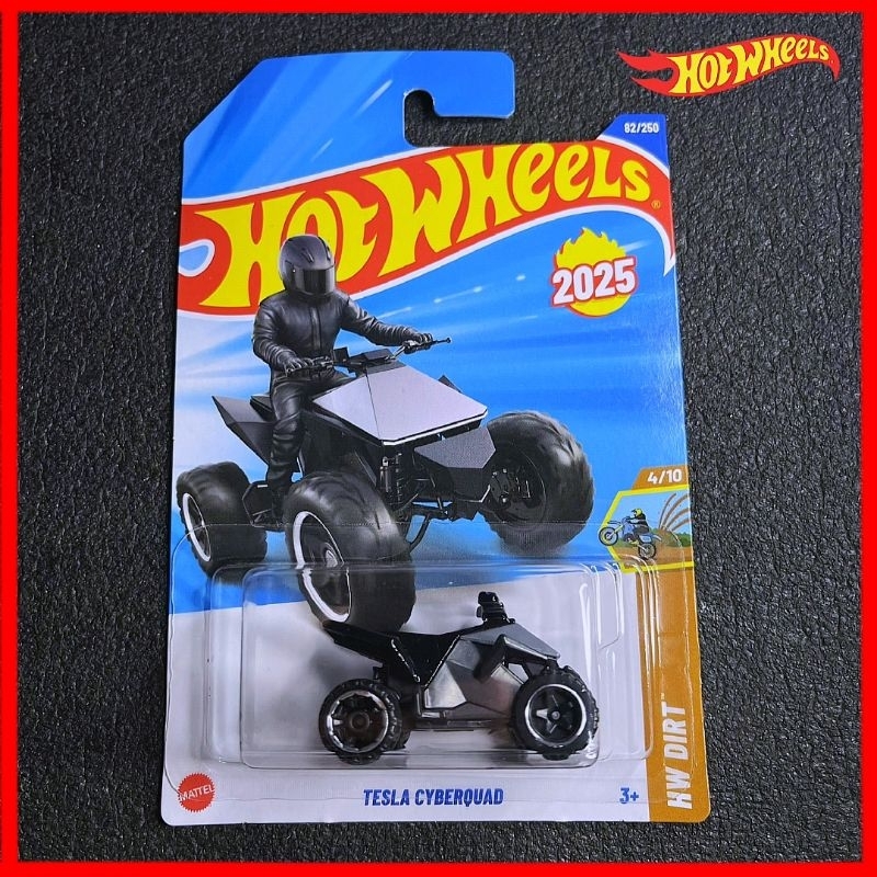 Hotwheels Tesla Cybersquad 2025 First Edition Hybrid Motorbike ...