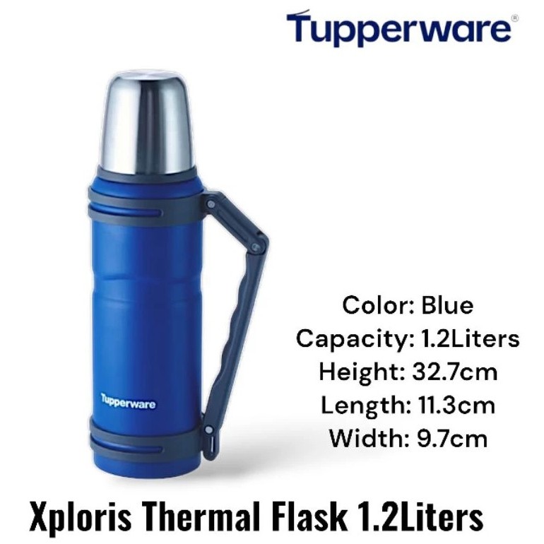 Tupperware Xploris Thermal Flask (1) 1.2L | Shopee Malaysia