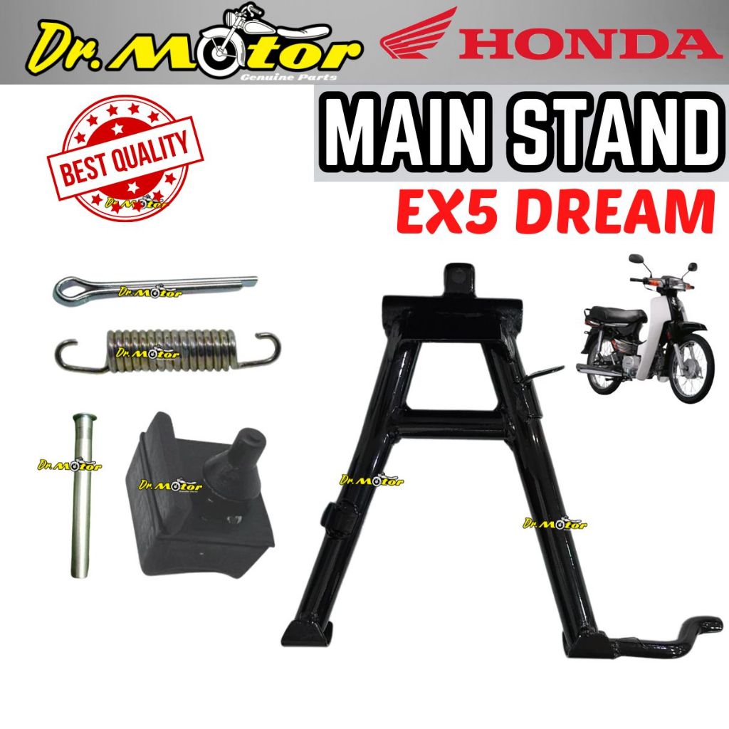 EX5 DREAM Main Stand Rubber Pin Spring Shaft Getah Complete Set ...
