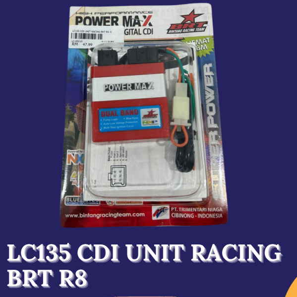 Yamaha LC135 & SRL110 Cdi Unit Racing BRT R8 | Shopee Malaysia