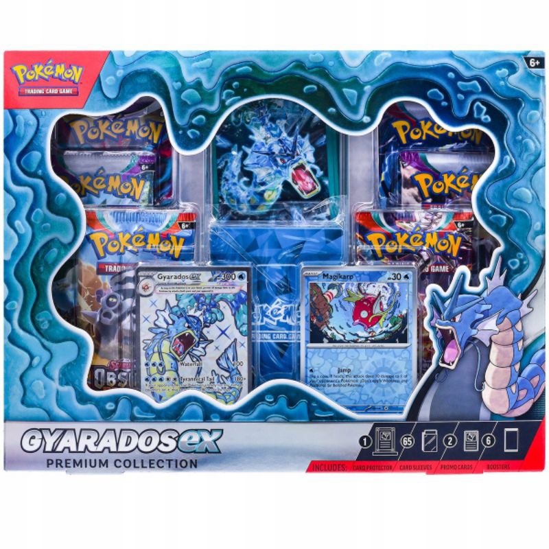 Pokémon TCG Gyarados EX Premium Collection Box | Shopee Malaysia