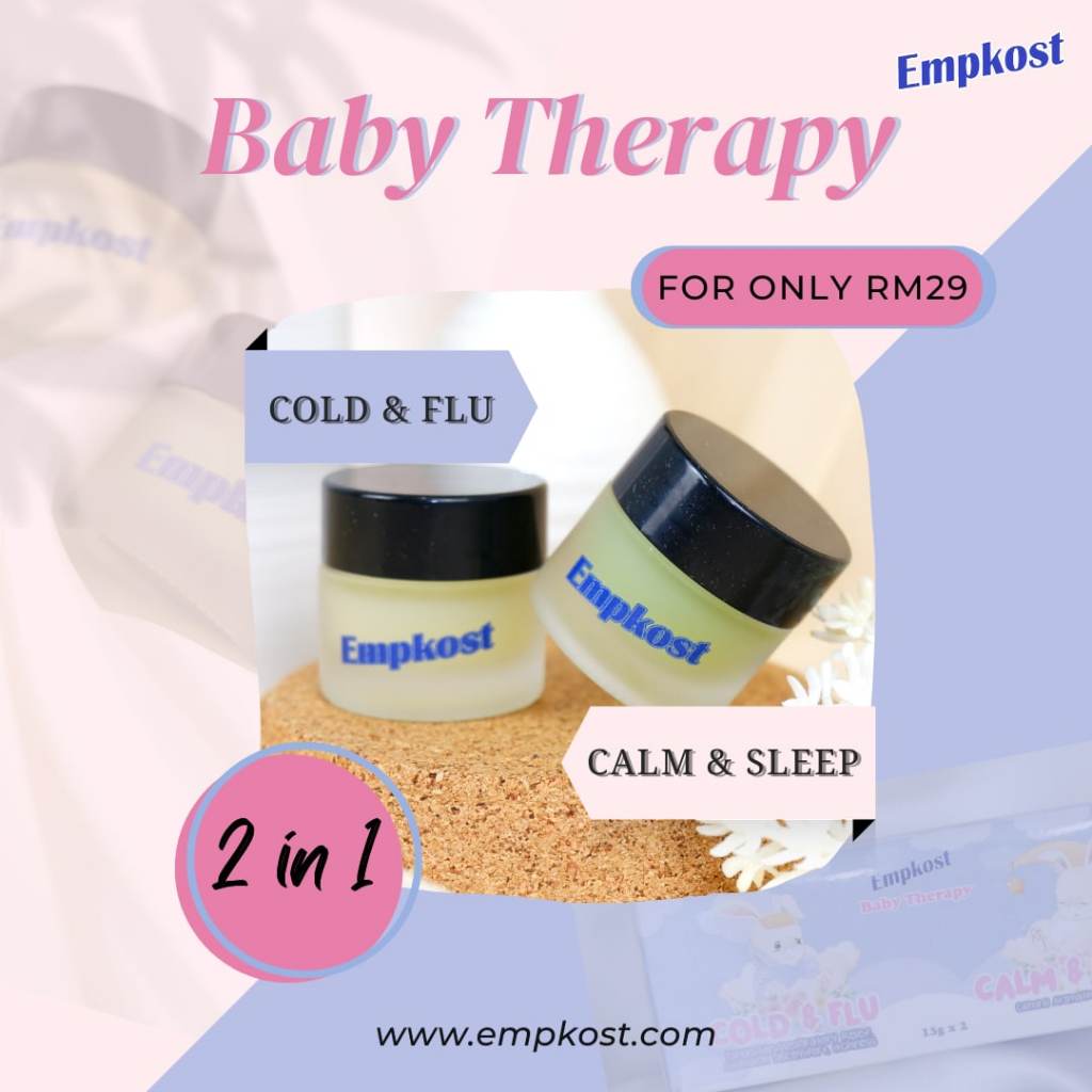 [BABY THERAPY EMPKOST] Balm Terapi untuk bayi, sesuai untuk selsema ...
