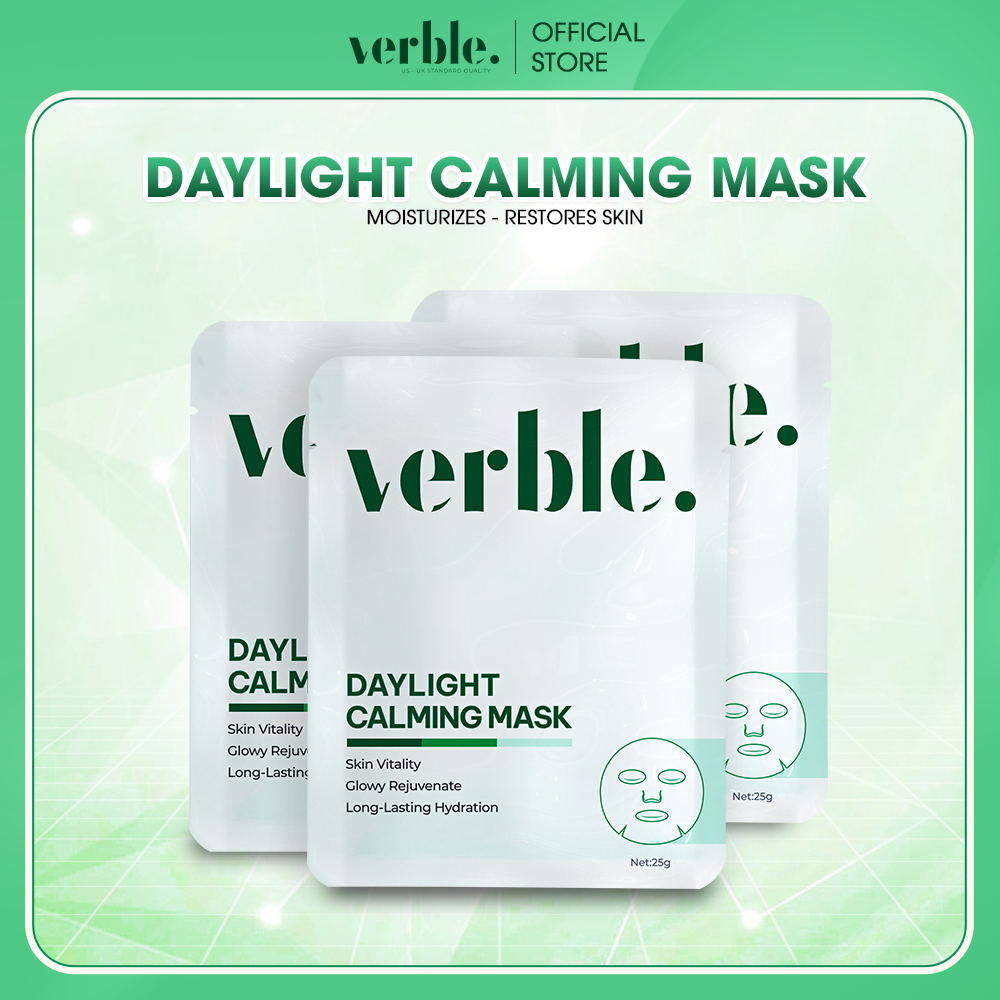 VERBLE Daylight Calming Mask Deep hydration Lasting Moisture Improves ...