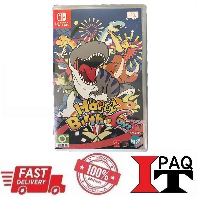 Nintendo Switch Happy Birthdays (Asia English/Chinese) | Shopee Malaysia