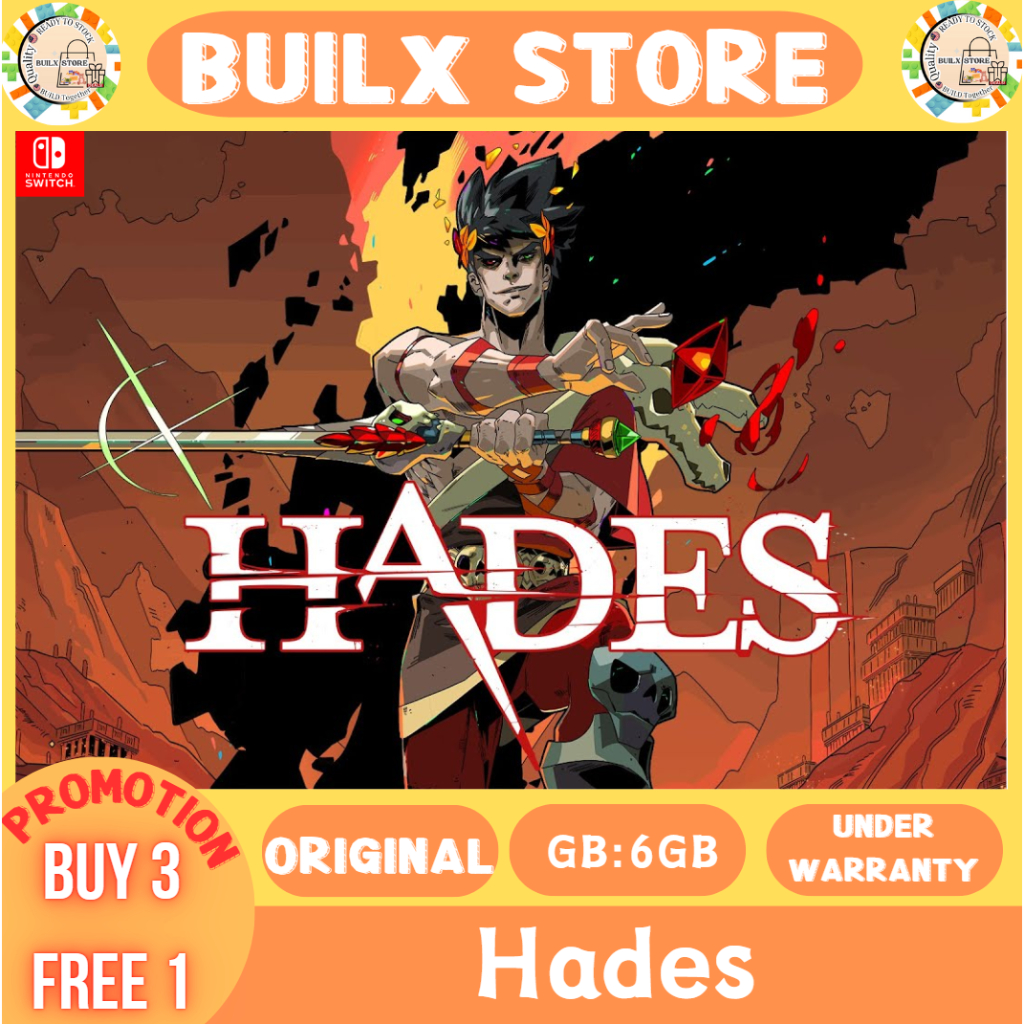 Hades Nintendo Switch Digital Game ( BUY 3 FREE 1) | Shopee Malaysia