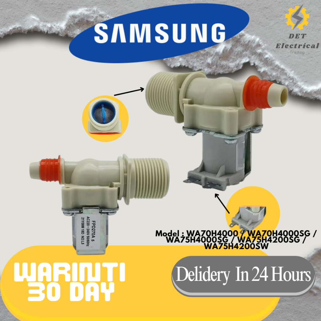 WA70H4000 / WA70H4000SG SAMSUNG Midea Washing Machine Water Inlet Valve ...
