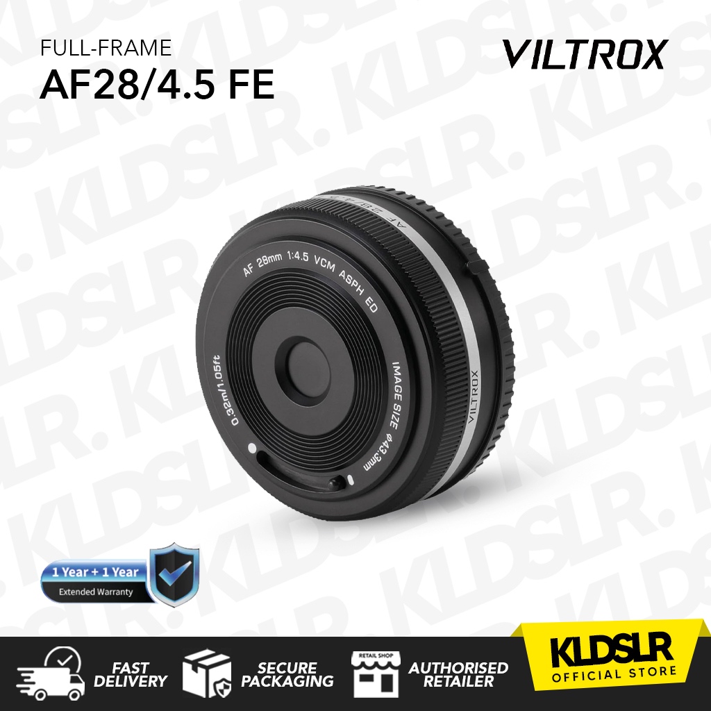 Viltrox AF 28mm F4.5 FE Full-Frame Lens Auto Focus Lens for Sony FE & FUJIFILM XF | Shopee Malaysia