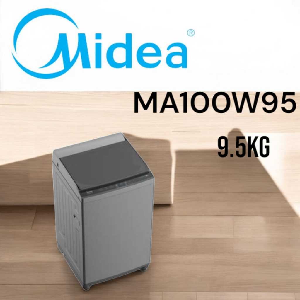 MIDEA AUTO WASHING MACHINE 9.5KG MA100W95 | Shopee Malaysia