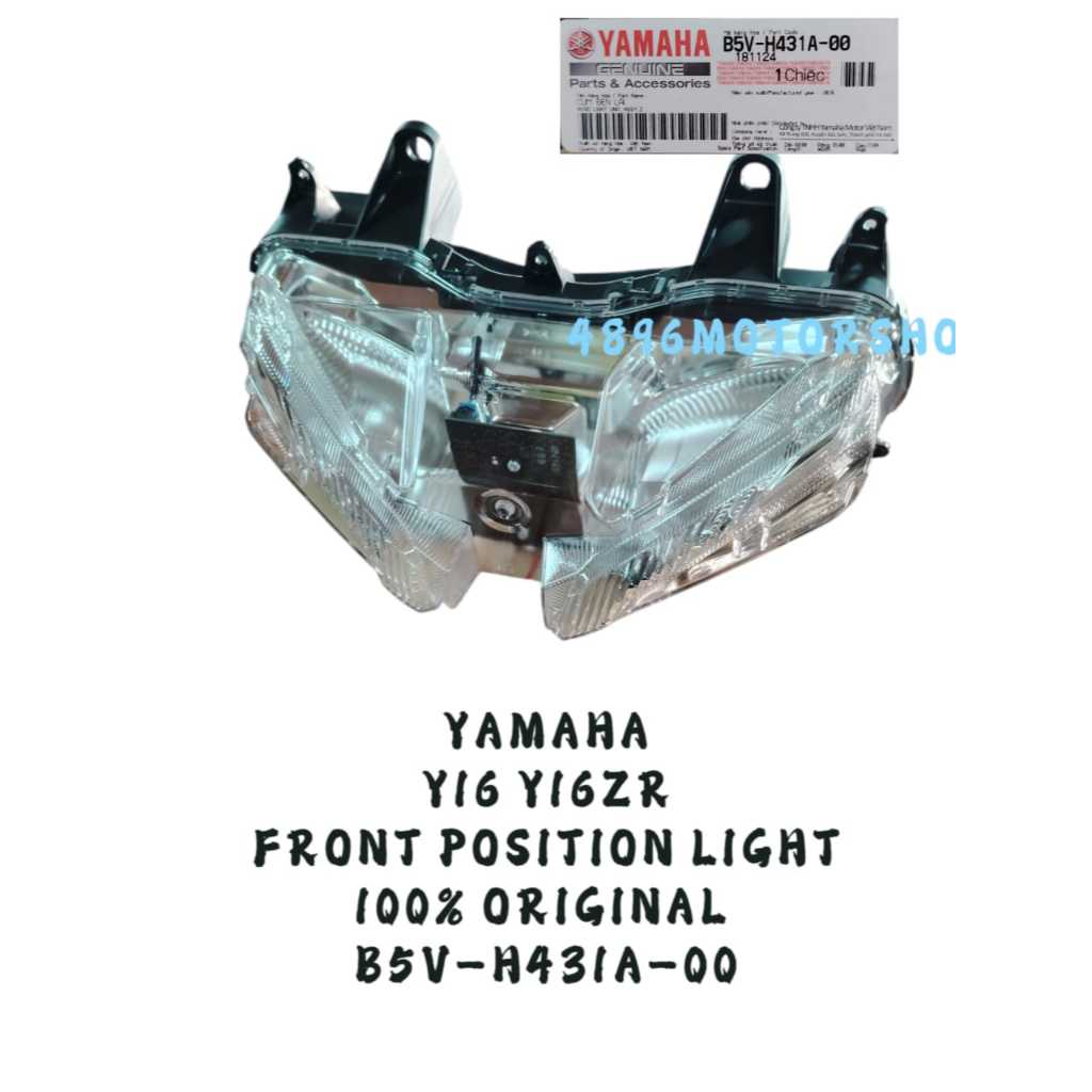 100% ORIGINAL YAMAHA Y16 Y16ZR V1 V2 FRONT POSITION LAMP / PILOT LAMP ...