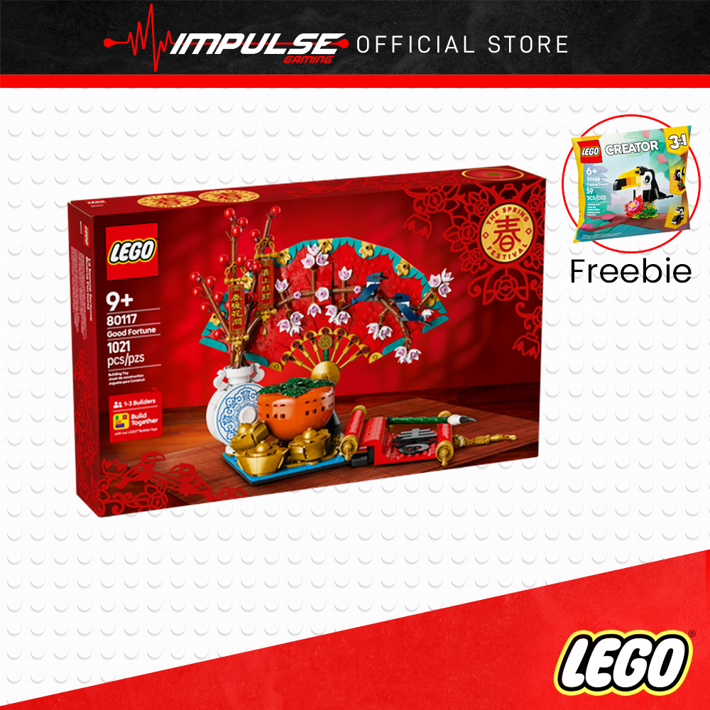 LEGO 80117 Chinese Festivals Good Fortune With Freebie Lego 30688 ...