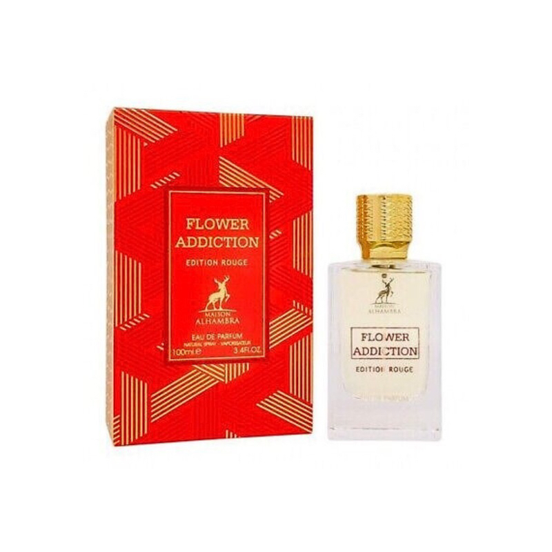 ORIGINAL Maison Alhambra Flower Addiction Edition Rouge Edp 100Ml ...