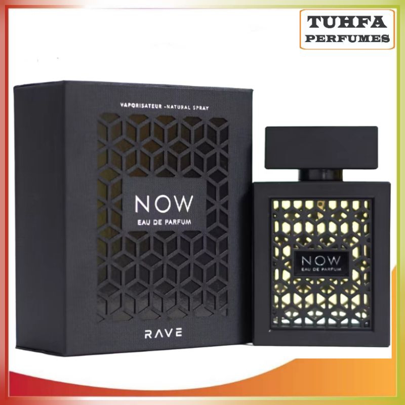 RAVE NOW BLACK EDP 100 ML SPRAY PERFUME BY LATTAFA | Shopee Malaysia