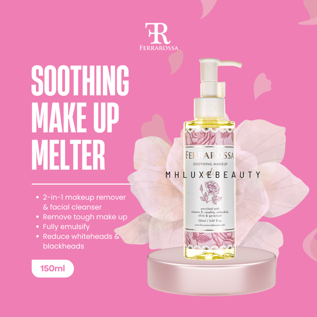 FERRAROSSA Soothing Melter | Cleansing Oil | Oil Face Cleanser | Shopee ...