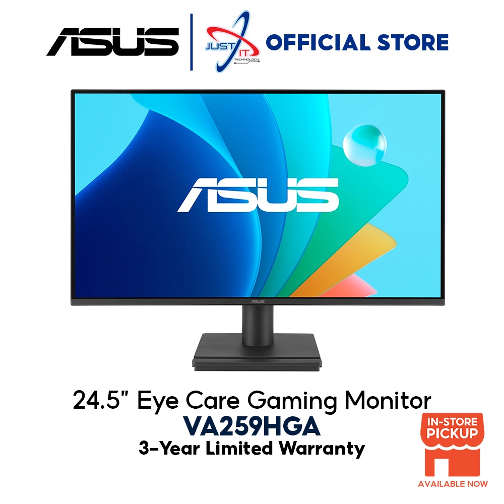ASUS VA259HGA 24.5" EYE CARE GAMING MONITOR ( 24.5" IPS FHD / 1MS ...