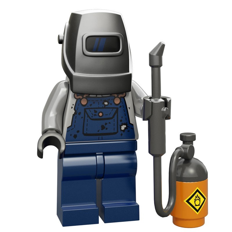 Lego Minifigure Series 11 CMF #10 Welder | Shopee Malaysia