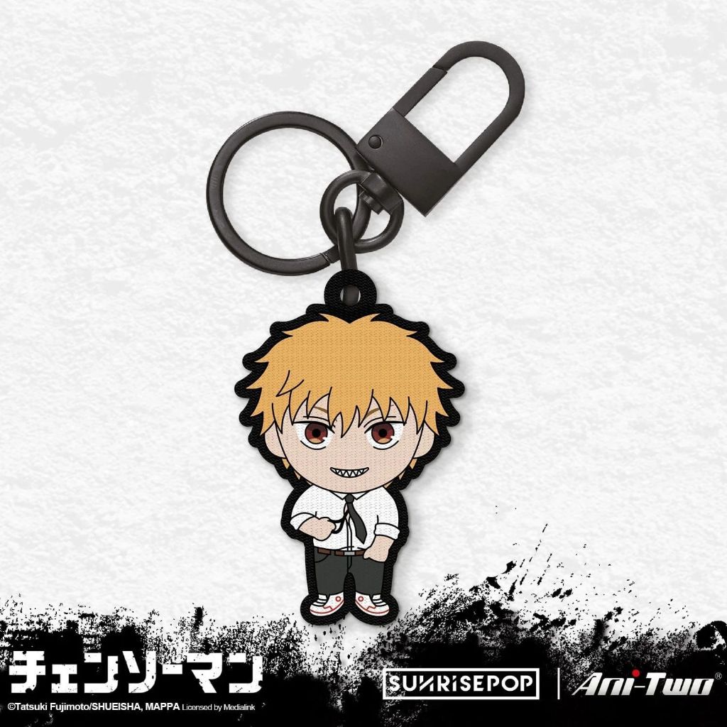 SUNRISEPOP Chainsaw Man Embroidery Keyring - Denji | Shopee Malaysia