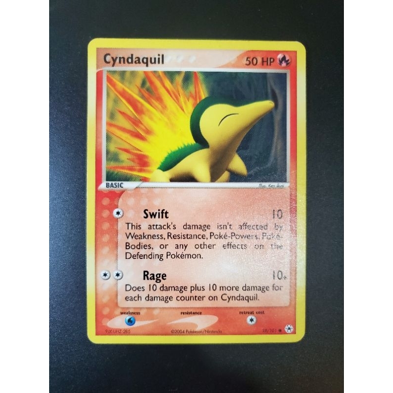 Pokemon Cyndaquil Card | Shopee Malaysia