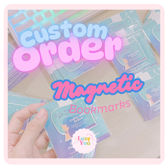 Custom Handmade Magnetic Bookmarks | Shopee Malaysia