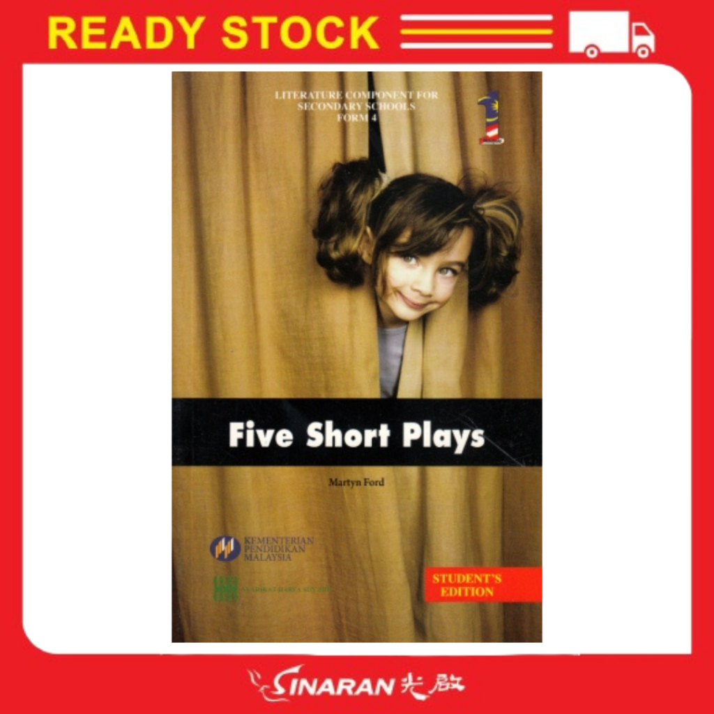 BUKU TEKS KOMSAS FIVE SHORT PLAYS FORM 4 | Shopee Malaysia