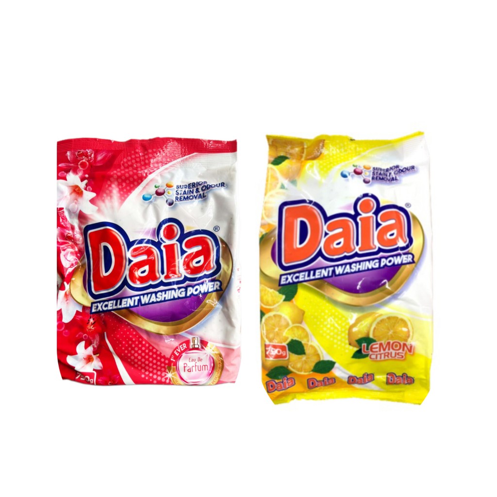 DAIA POWDER DETERGENT LEMON/FLORAL (750G) | Shopee Malaysia