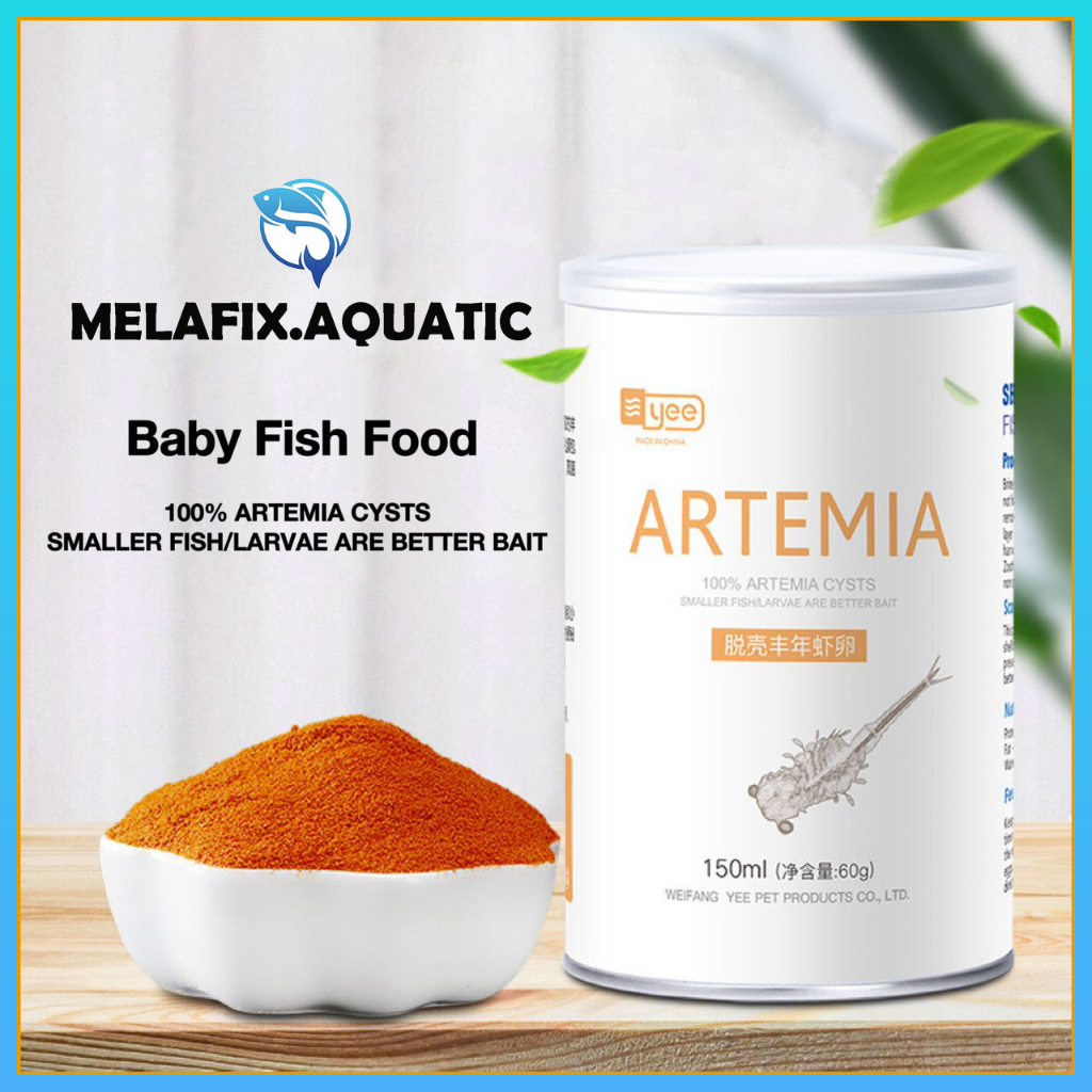 Aquarium Instant Artemia BBS 50g|High-Protein Fish Fry Food for Guppy ...