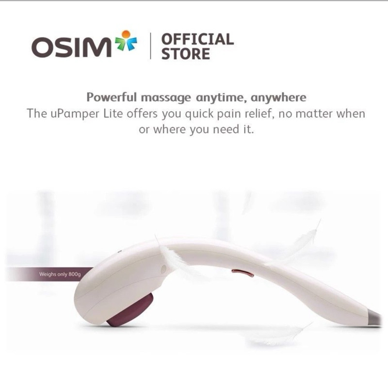 Osim uPamper Lite Handheld massager (Used) | Shopee Malaysia